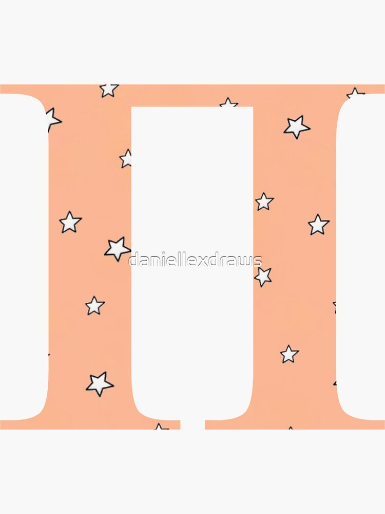 "Pink Pi Symbol " Sticker by daniellexdraws | Redbubble