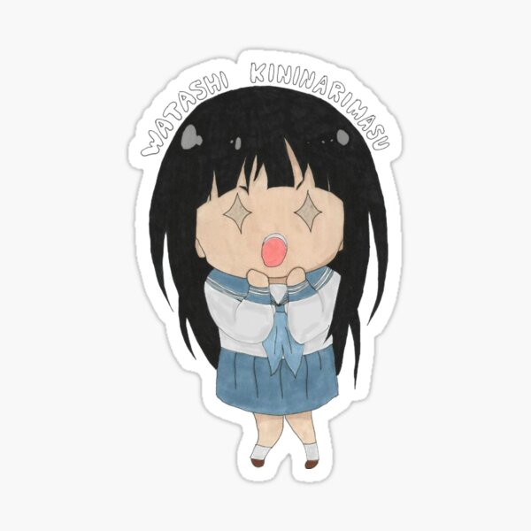 "Chibi Chitanda Eru" Sticker for Sale by zainabxanwar | Redbubble
