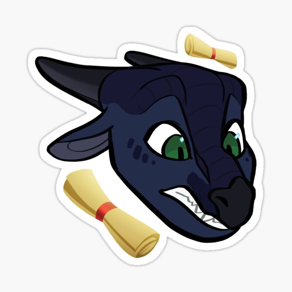 "Starflight Wings Of Fire" Sticker for Sale by BanvSkye | Redbubble
