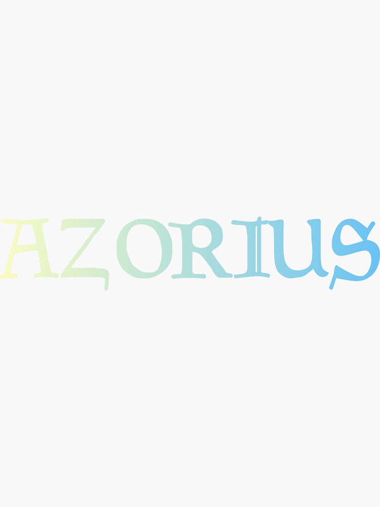 "white and blue azorius sign" Sticker for Sale by Drilad | Redbubble
