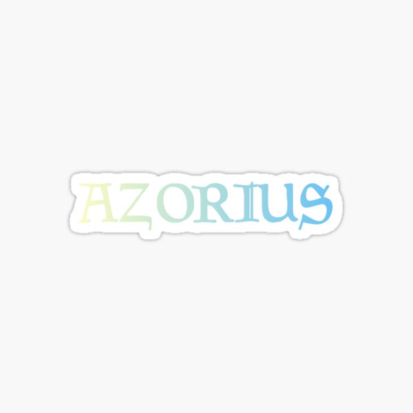 "white and blue azorius sign" Sticker for Sale by Drilad | Redbubble