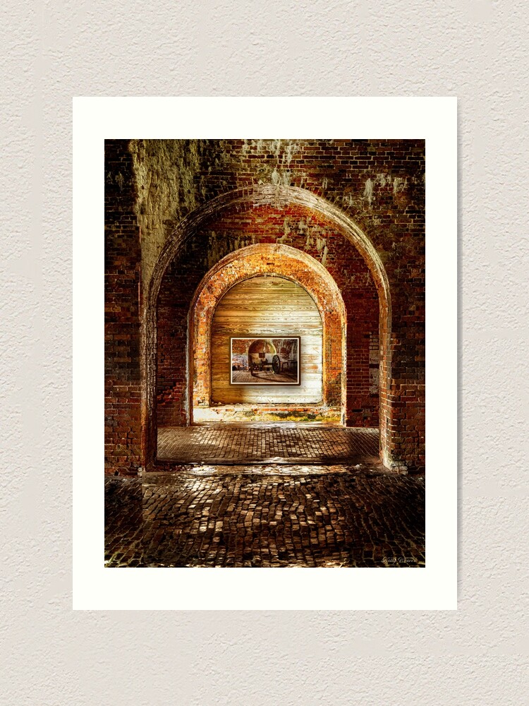 "Picture in a picture - Fort Morgan, Alabama" Art Print by kdxweaver ...