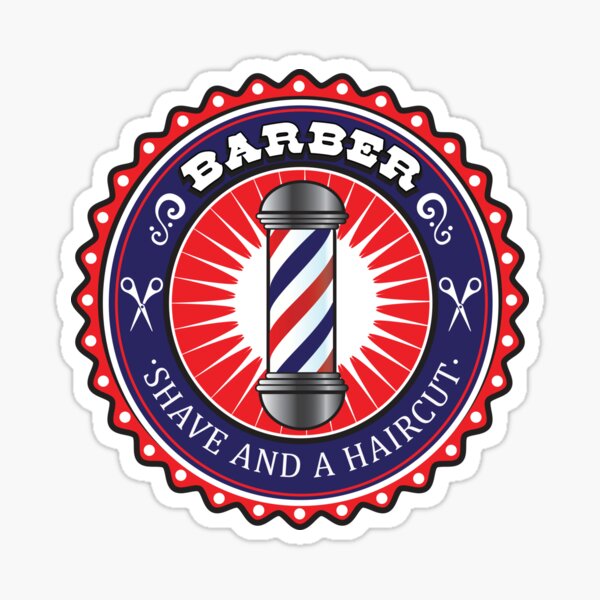 "Barber" Sticker by sheston152 | Redbubble