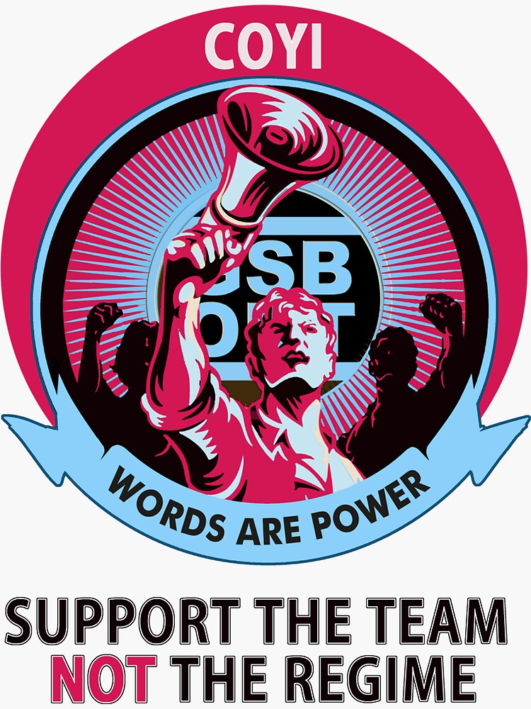 "COYI" Sticker by ThamesIronworks | Redbubble