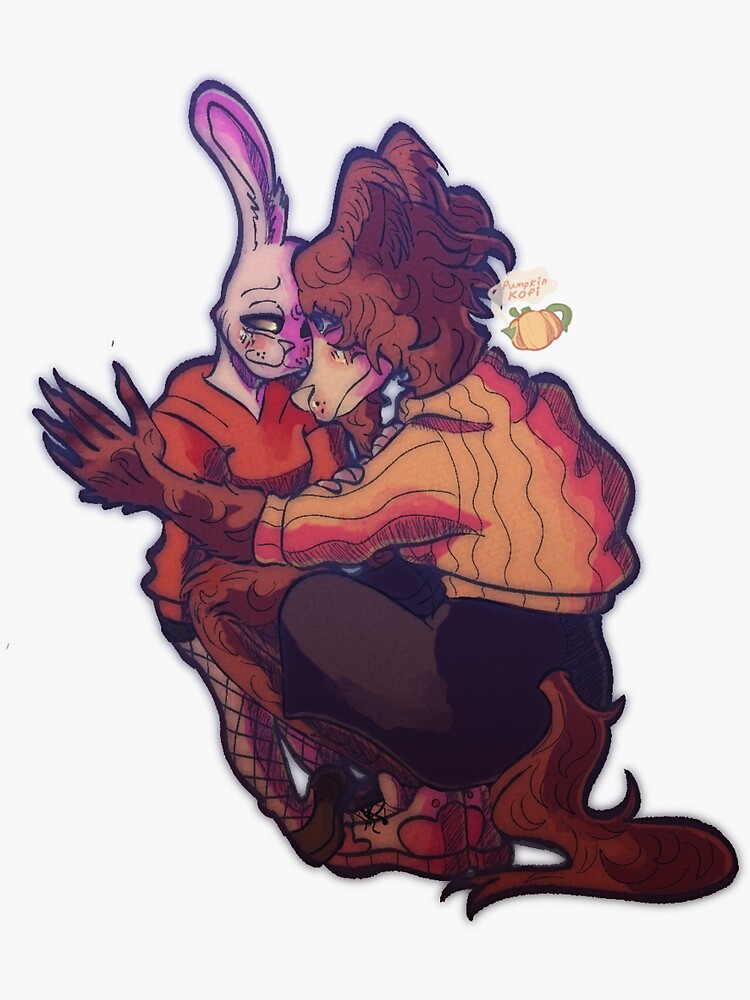 "Beastars Haru x Juno" Sticker by PumpkinKofi | Redbubble