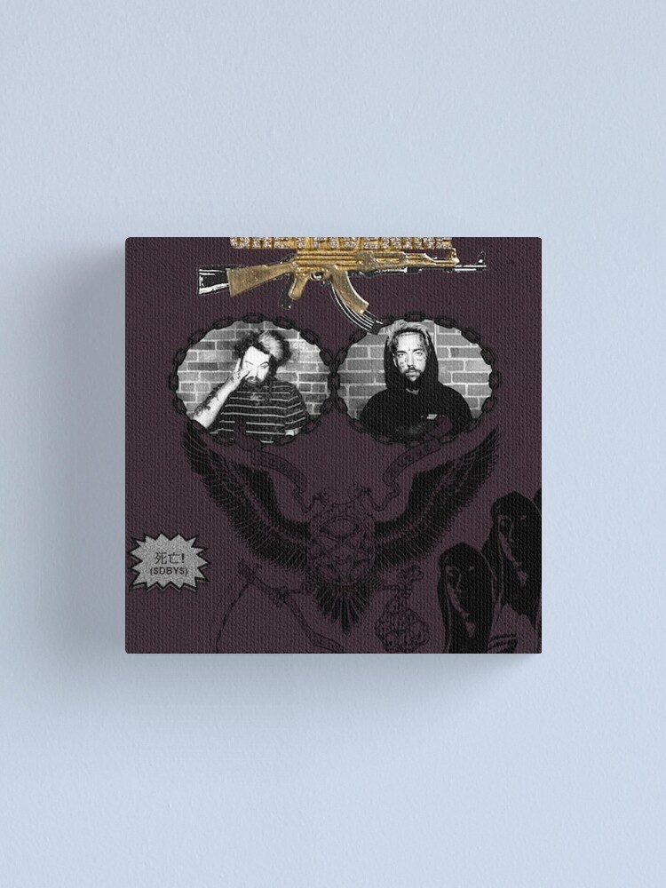 "STOP STARING AT THE SHADOWS" Canvas Print by ymmhsbab | Redbubble