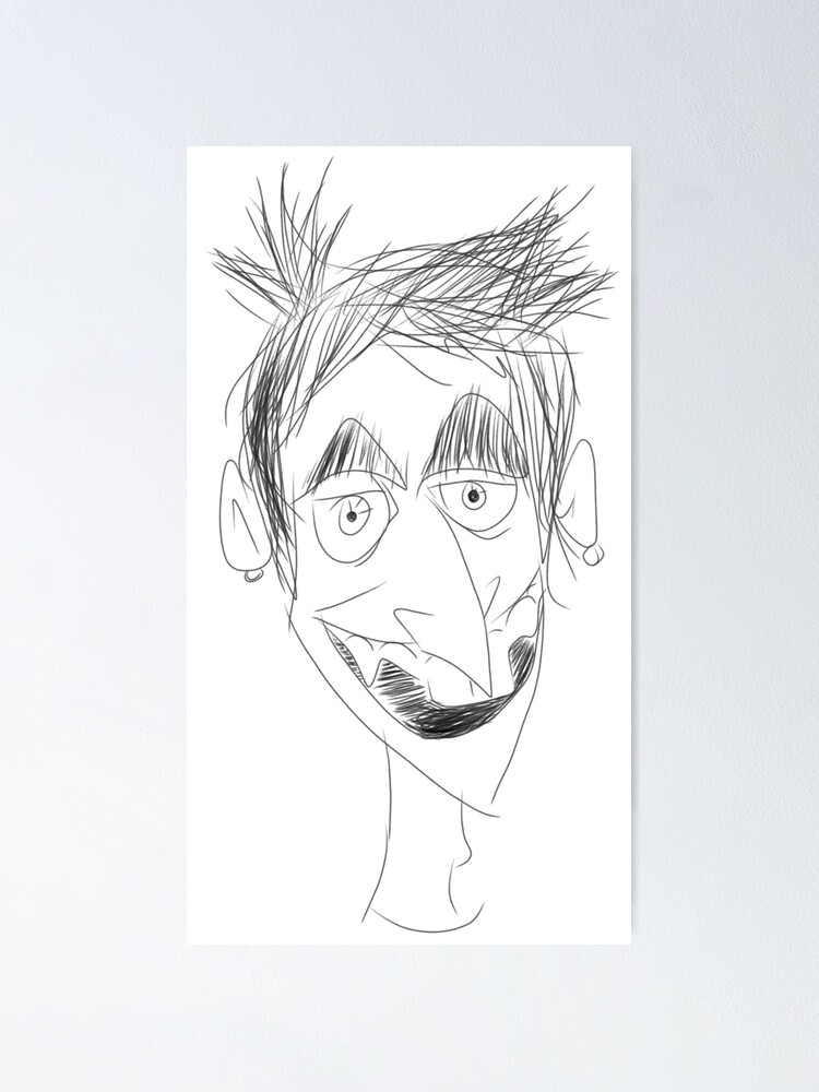 "Goofy Dude" Poster by danryancarter | Redbubble