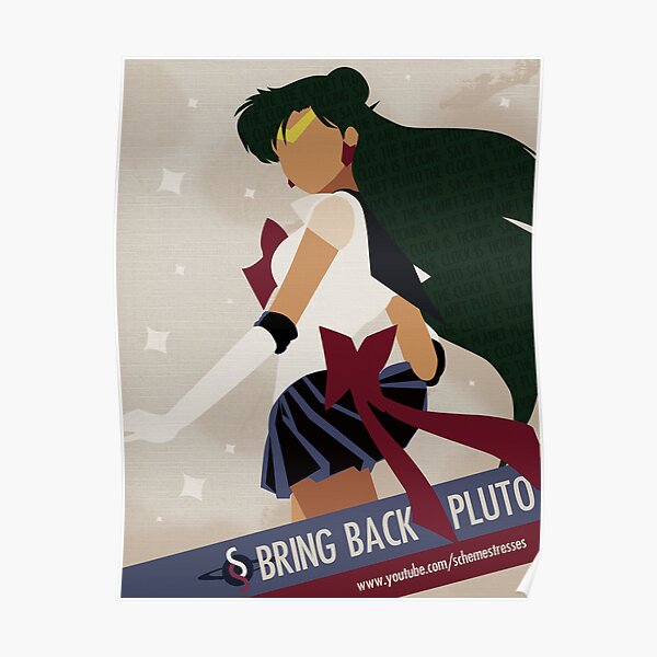 "Bring Back Pluto" Poster for Sale by dfragrance | Redbubble