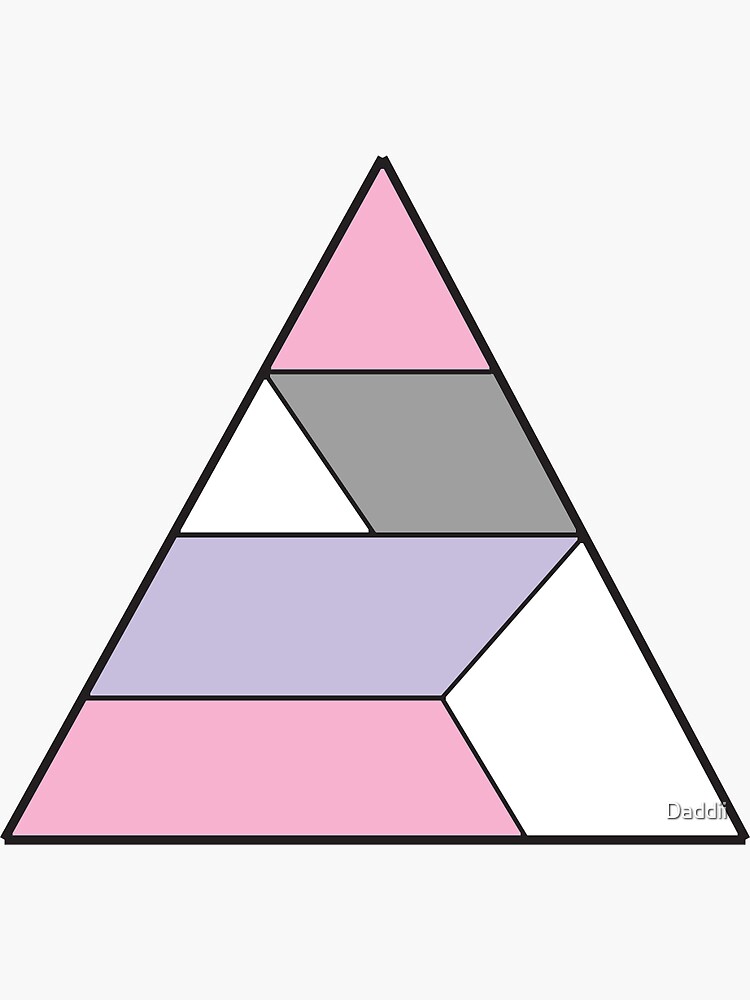 "Cupioromantic/sexual" Sticker for Sale by Daddii | Redbubble