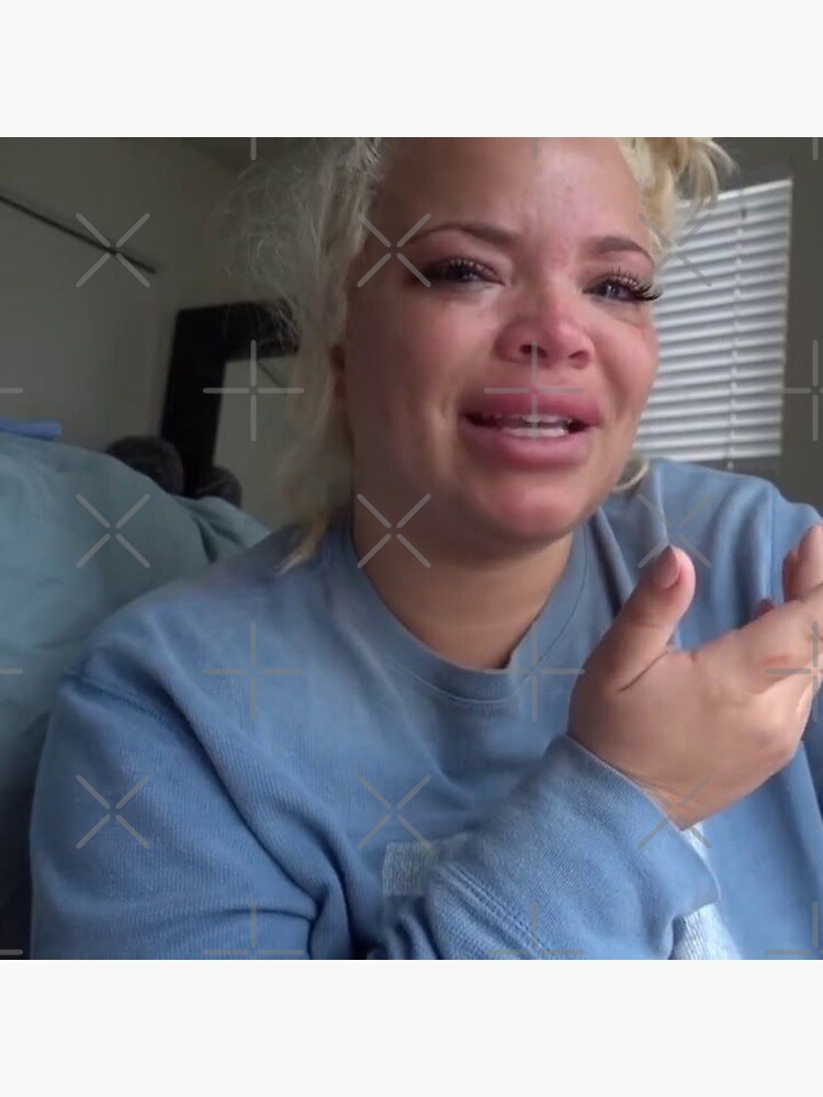 "Trisha Paytas Crying ( Mental Breakdown )" Art Print for Sale by ...