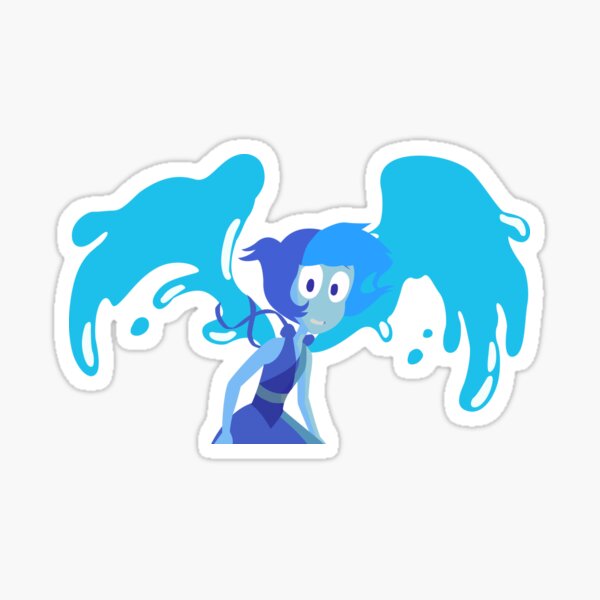 "Lapis with Wings, Smiling" Sticker for Sale by SmirkingDesigns | Redbubble