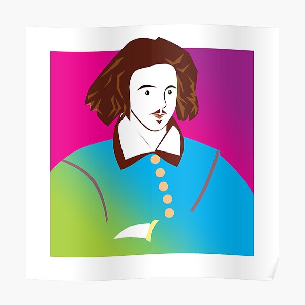 "CHRISTOPHER MARLOWE, POP ART COLOURS - poet, spy, Elizabethan, friend ...