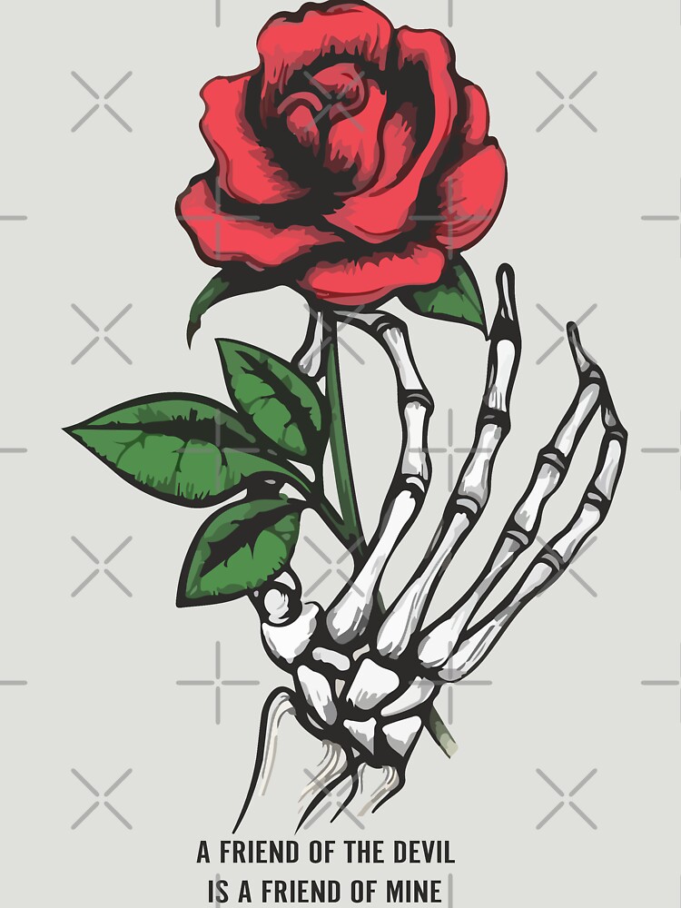 "A Friend of the Devil" T-shirt for Sale by shaylikipnis | Redbubble ...