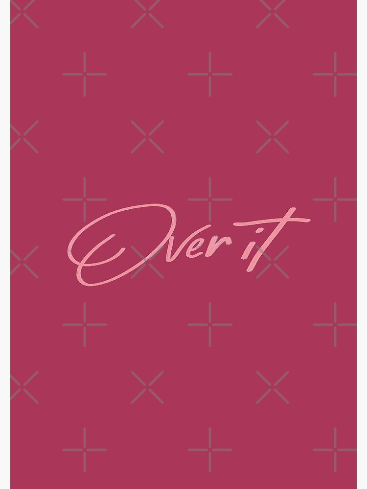 "over it album name summer walker" Spiral Notebook by xandracereza ...