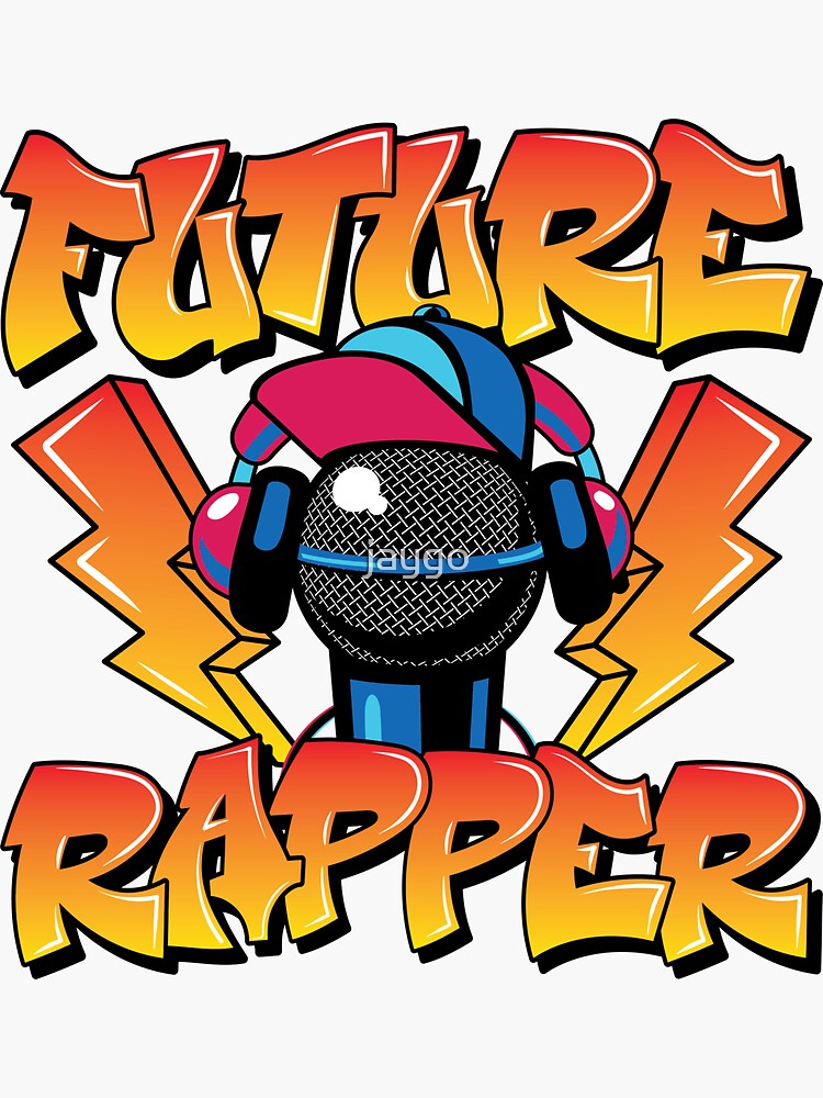 "Future Rapper" Sticker for Sale by jaygo | Redbubble