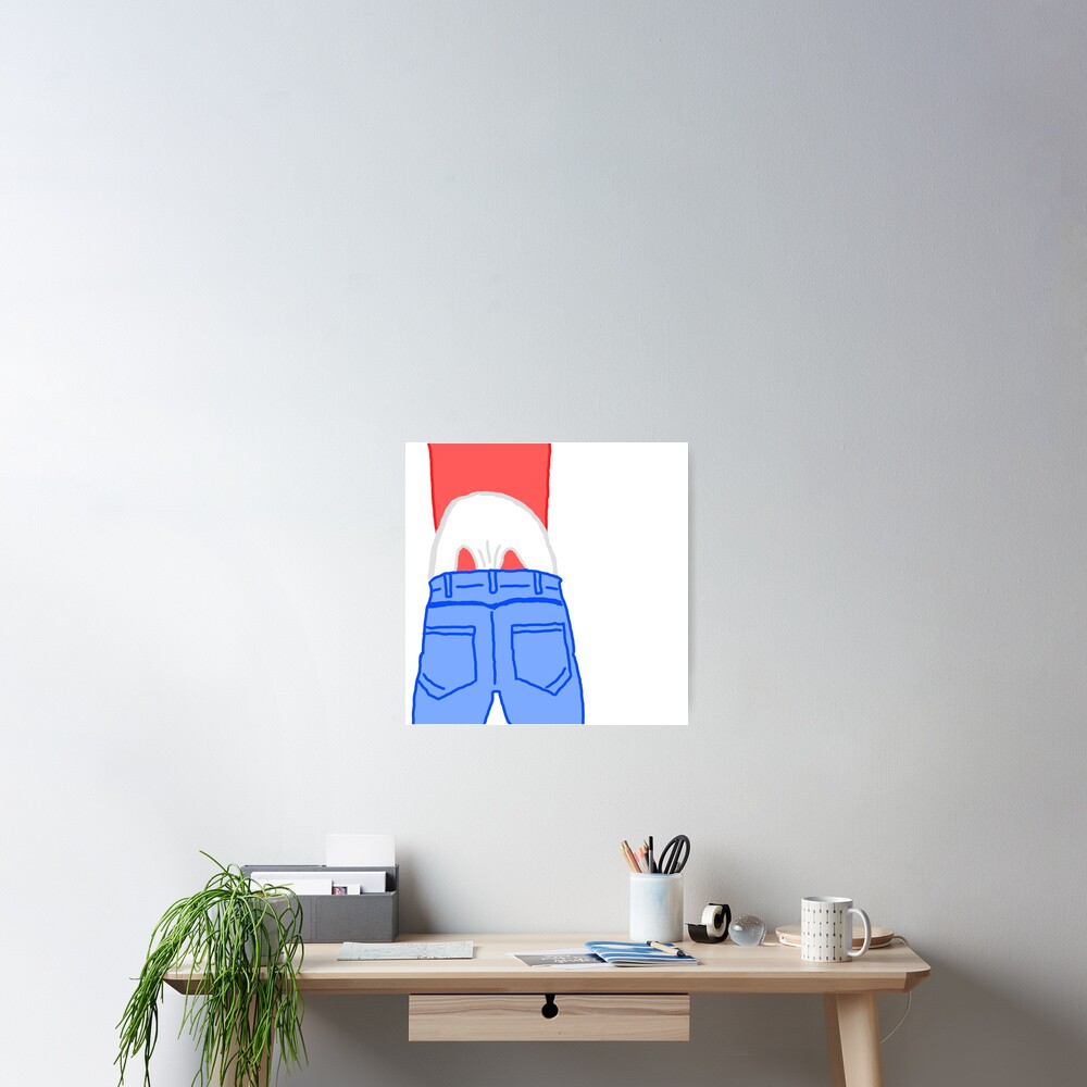 "Wedgie Design" Poster by CharxDesigns | Redbubble