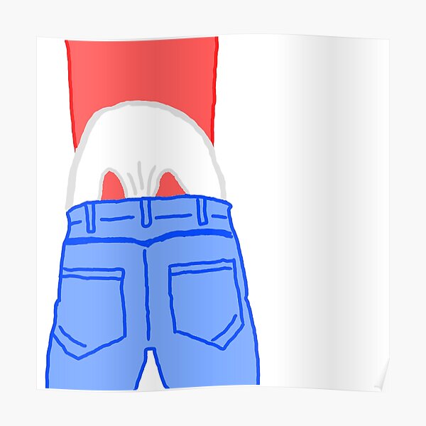 "Wedgie Design" Poster by CharxDesigns | Redbubble