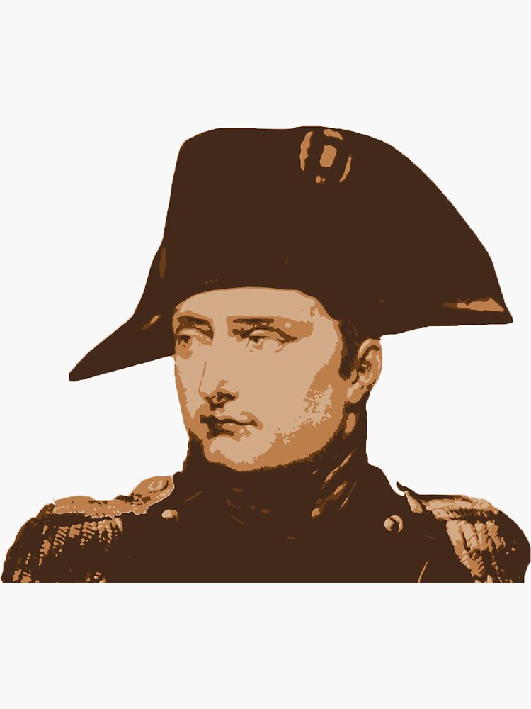 " Napoleon Bonaparte, emperor sticker" Sticker by Historystick | Redbubble