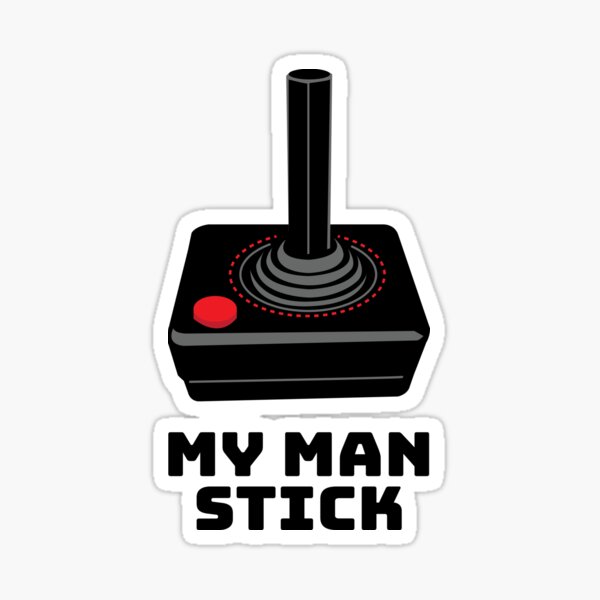 "Gamer Retro Vintage Joystick" Sticker by livegood | Redbubble
