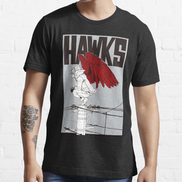 "Hawks" T-shirt for Sale by Lumyoss | Redbubble | hawks t-shirts - hawk ...