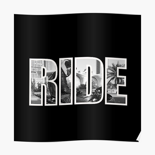 "Ride sports biker png design " Poster by Imanitasong | Redbubble