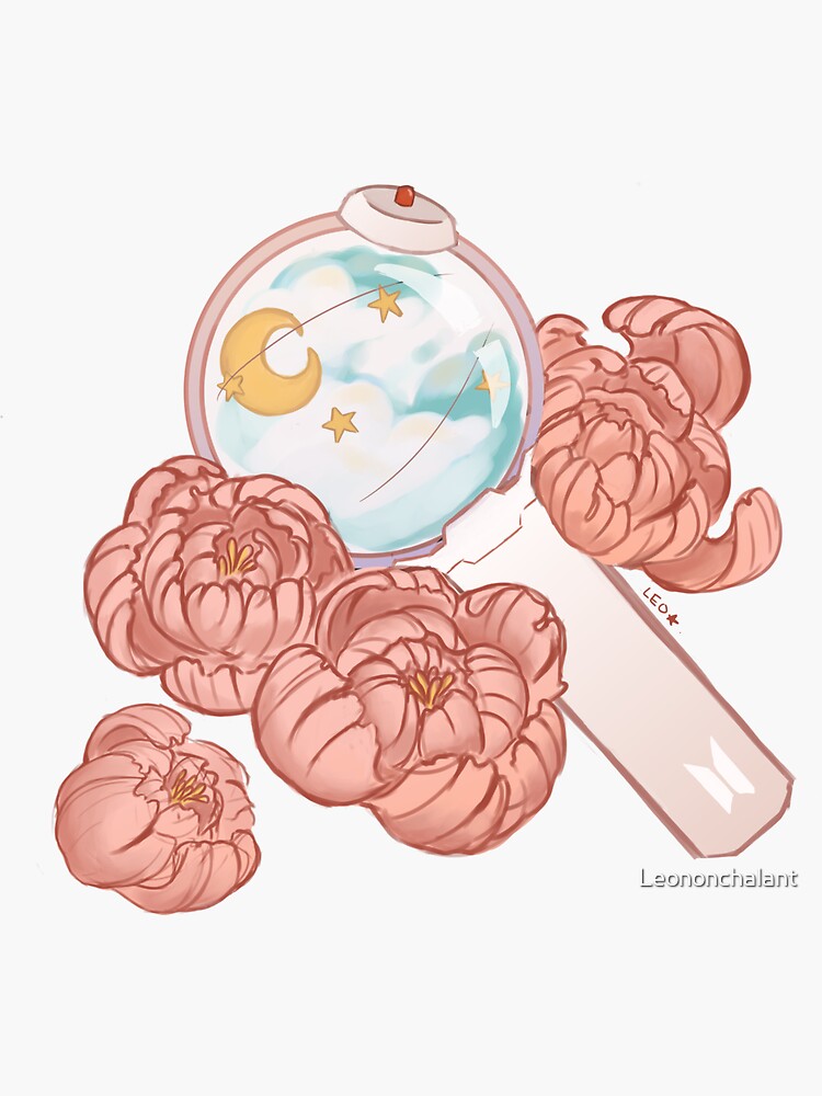 "Decorative Army Bomb" Sticker by Leononchalant | Redbubble