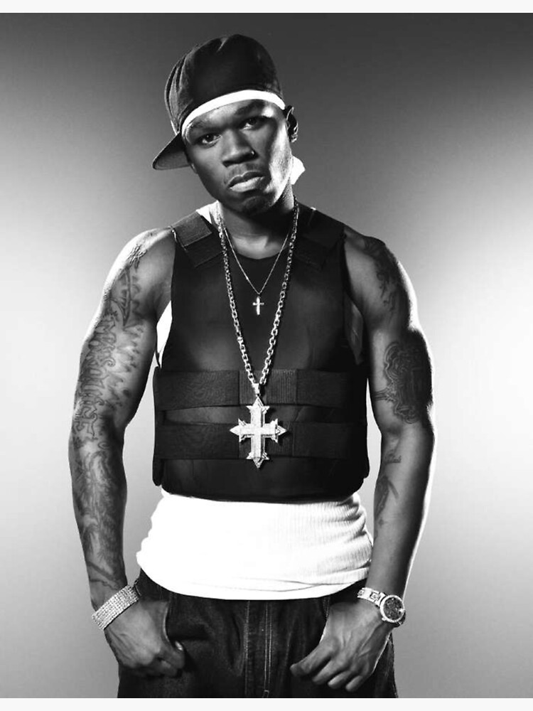 "50 Cent Tee" Sticker by Martell-Yeezus | Redbubble