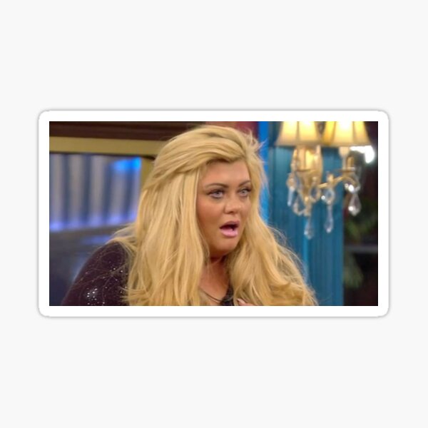 "Gemma Collins Meme" Sticker for Sale by bagalittle | Redbubble
