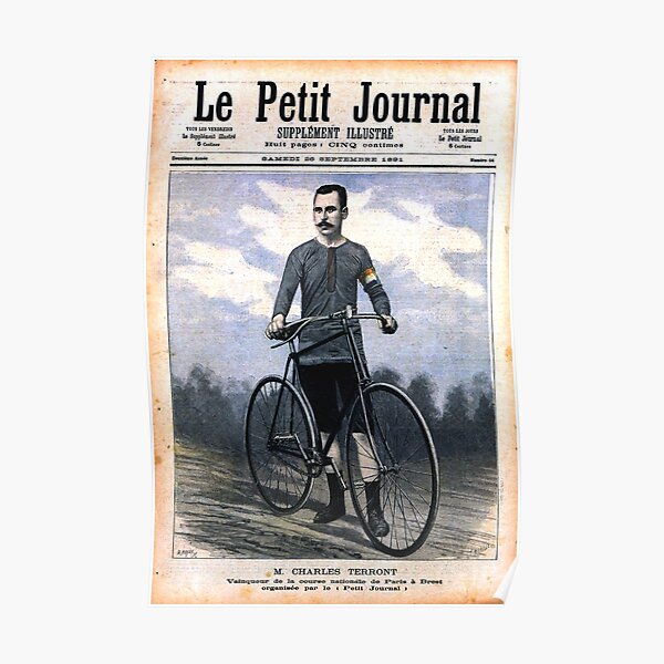 "M. Charles Terront, Winner Of The First Paris-Brest-Paris (1891 ...