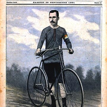 "M. Charles Terront, Winner Of The First Paris-Brest-Paris (1891 ...