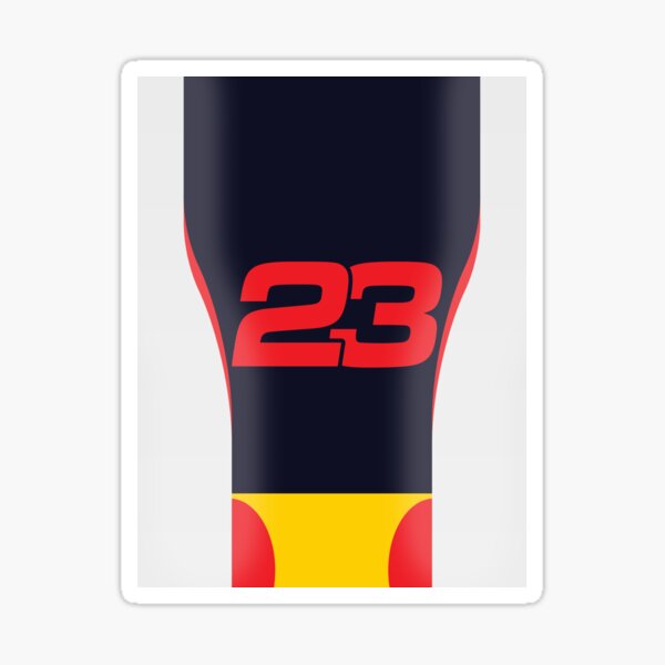 "Red Bull F1 2020 - Alex Albon #23" Sticker for Sale by TheZestyOranges ...