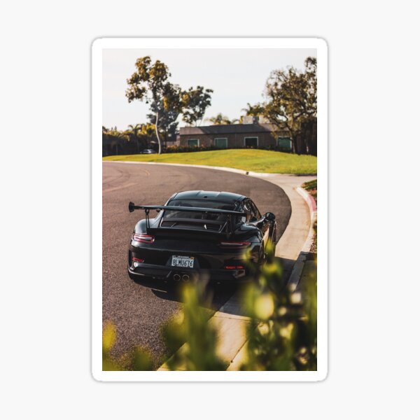 "Porsche GT3 RS" Sticker for Sale by missjdaniella | Redbubble
