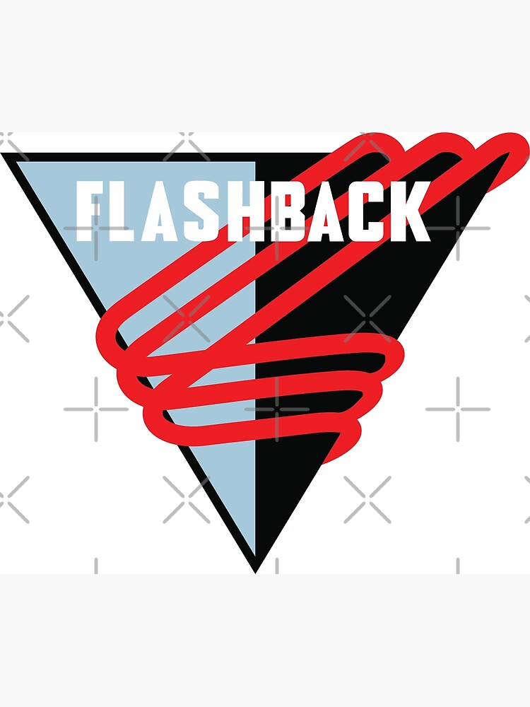 "Flashback Logo" Art Print for Sale by carowindsfanson | Redbubble