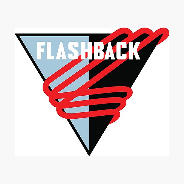 "Flashback Logo" Photographic Print for Sale by carowindsfanson | Redbubble