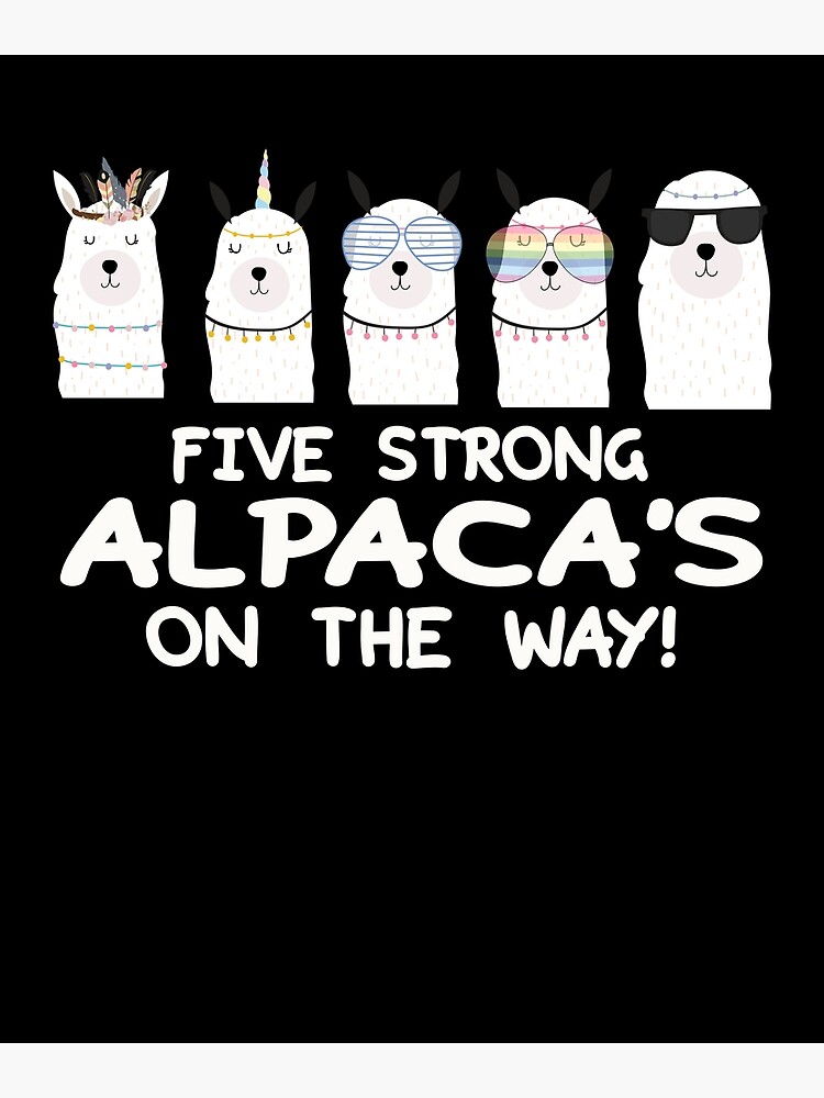 "Strong alpaca team" Poster for Sale by ELIASWHO | Redbubble