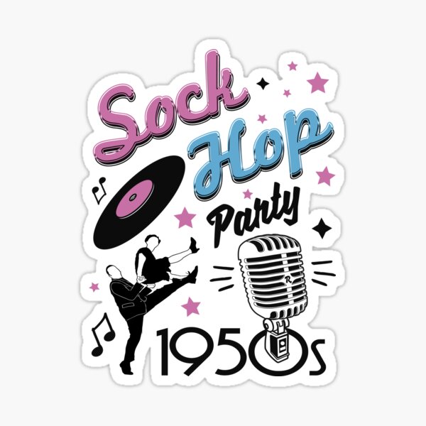 "1950s Sock Hop Dance Party Pinup Rockabilly Music Rock n Roll Doo Wop ...