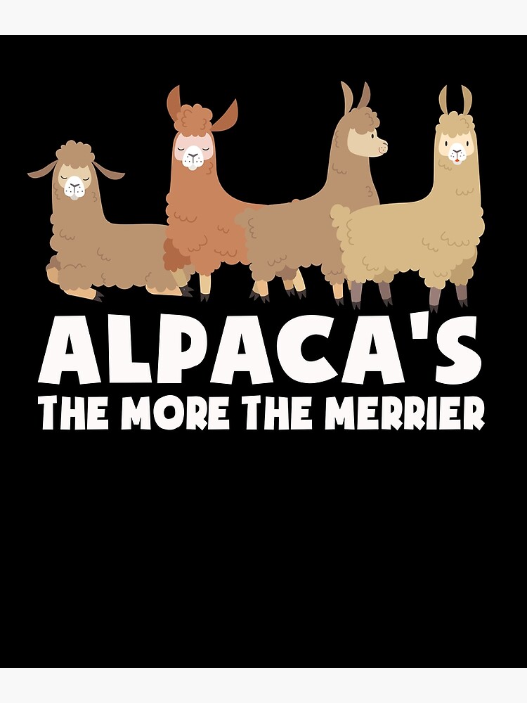 "Alpaca funny team" Art Print for Sale by ELIASWHO | Redbubble