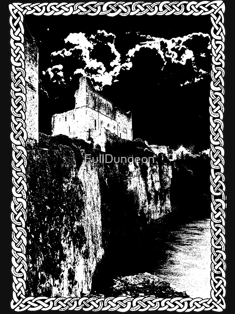 "Dungeon Synth Castle " T-shirt for Sale by FullDungeon | Redbubble ...