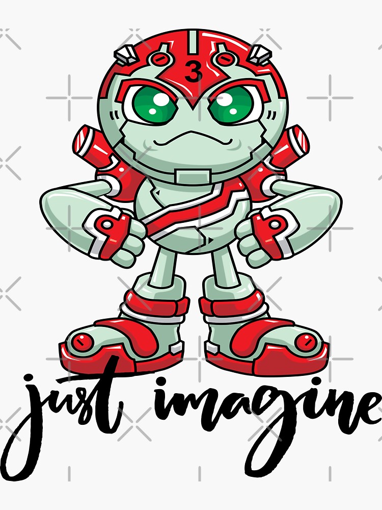 "Robot Just Imagine Robotic Artificial Intelligence Robotics I Love ...