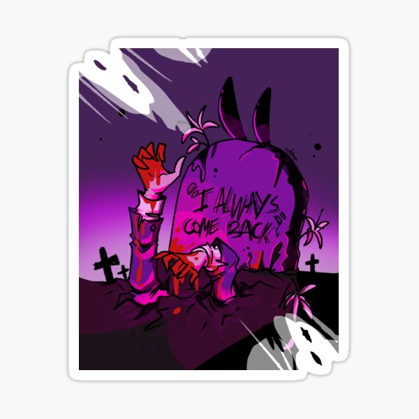 ""I always come back"" Sticker for Sale by MLDAV | Redbubble