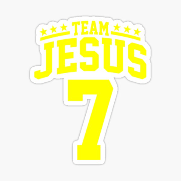 "Team Jesus" Sticker for Sale by elizaldesigns | Redbubble