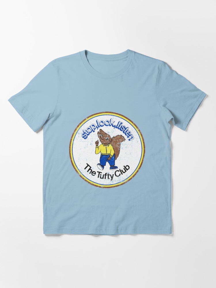 "Vintage Tufty Club with distressed finish." T-shirt for Sale by Glynli ...