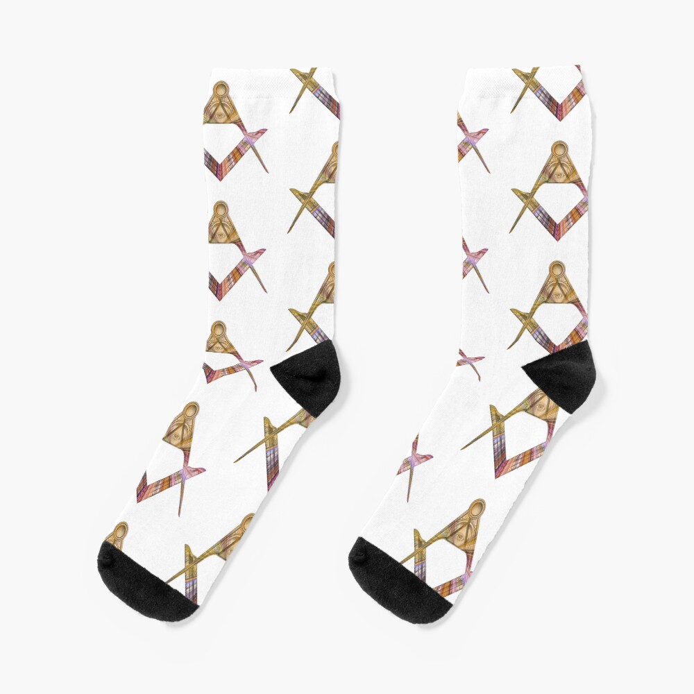 "Masonic Symbol Design" Socks for Sale by Pikmi | Redbubble
