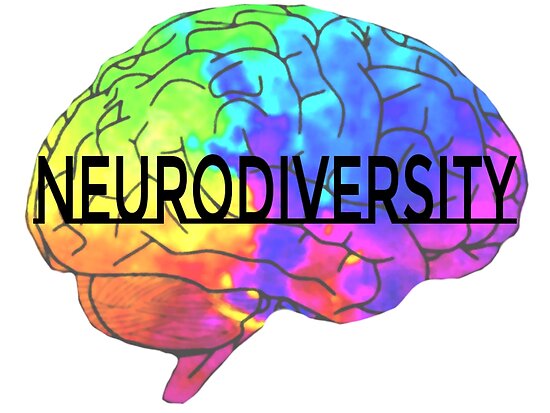 "Neurodiversity brain" Poster by TheBoyTeacher | Redbubble