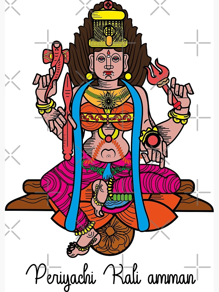 Póster «Periyachi, la Divina Madre en el hinduismo | Periyachi Kali ...