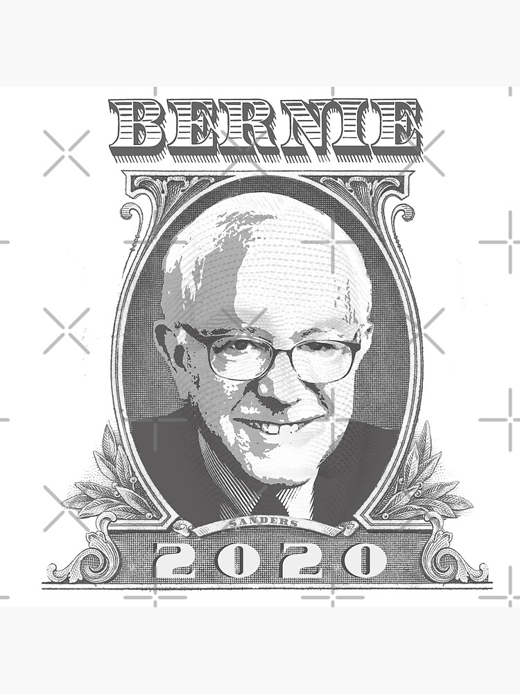 Póster «BERNIE 2020 billete de un dólar» de popdesigner | Redbubble