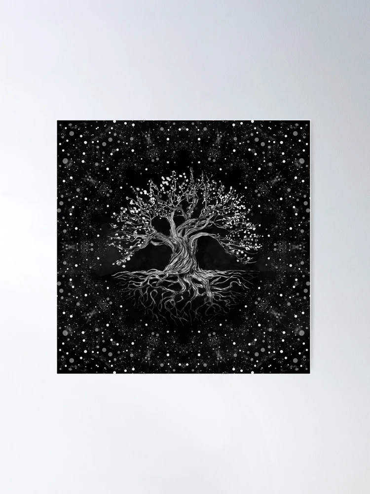 Trippy Tree Drawings Black And White