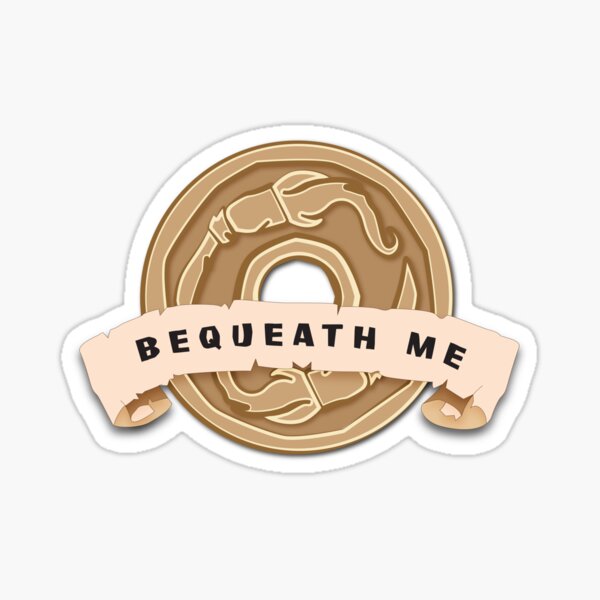 "fire token bequeath 2" Sticker by minkfloyd | Redbubble