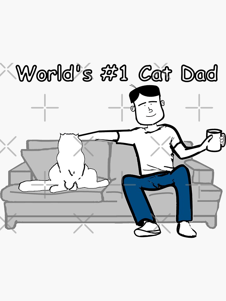 "Best Cat Dad, Greatest Cat Dad, Cat Dad Gifts, Cat Owner Gifts ...