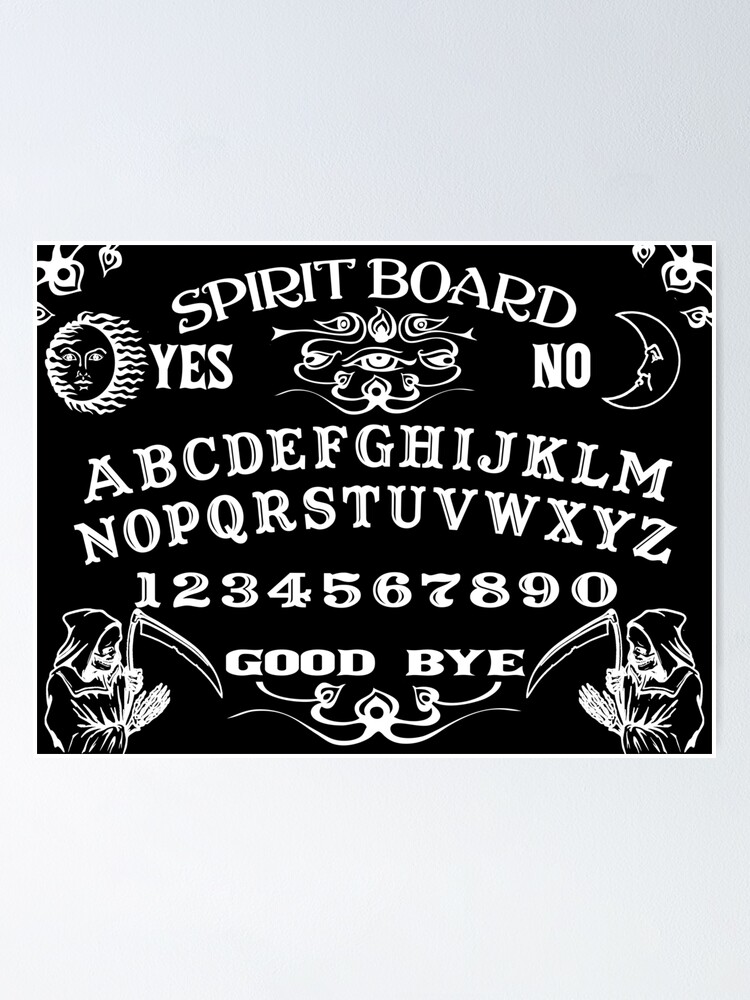 "Spirit Board Art" Poster by Jsherrill1022 | Redbubble
